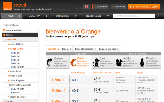 Comparador de telefonía móvil: buscando el ahorro en las tarifas