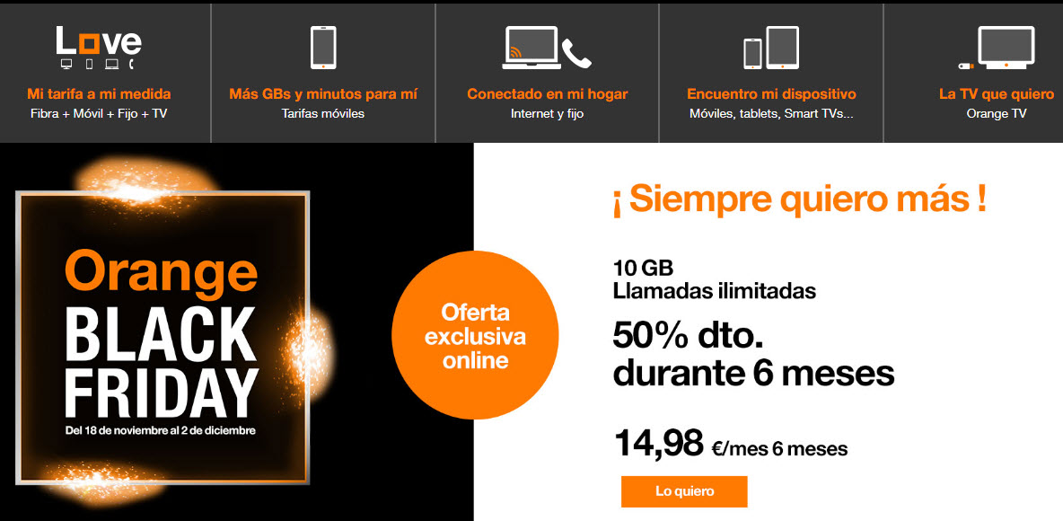 Oferta Orange